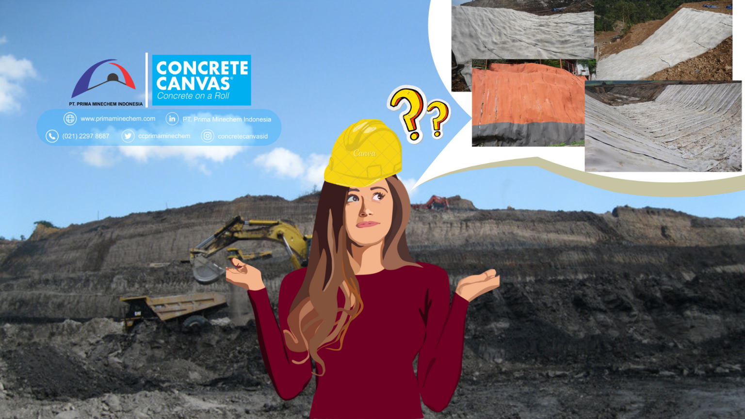 Tips Memilih Jenis Concrete Canvas yang Tepat - Prima Minechem Indonesia